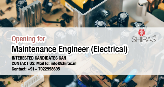 Maintenance Engineer (Jobs) Openings in Bangalore, Karnataka – HR SHIRAS